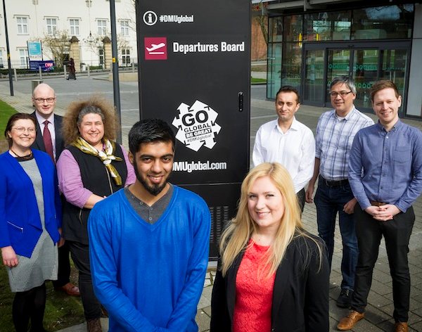 DMU team shares pioneering research with Italian university