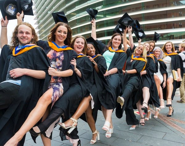 DMU students' community spirit is praised by Bishop