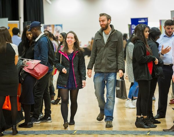 Hundreds of students attend DMU's biggest-ever careers fair