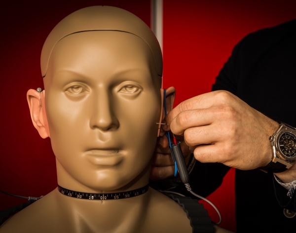 High-tech dummy allows DMU students freedom to test new hearing aids