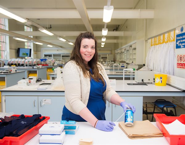 Forensic scientists on the case of real murders