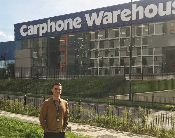 DMU graduate Ciaran on fast track to success