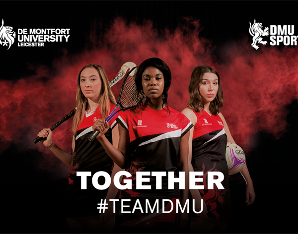 Together #TeamDMU: Student sports stars react to launch of new kit