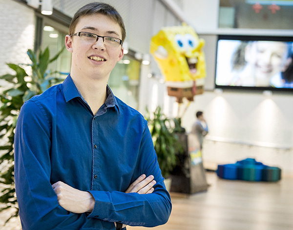 Matthew hopes master's will make his American dream come true