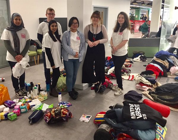 Christmas warmth gifted to refugees