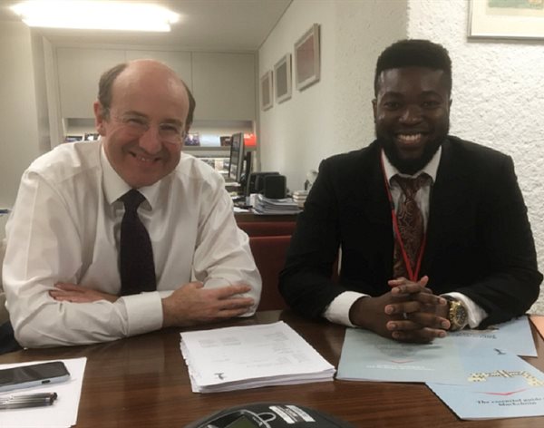 Chance to be CEO for a Day has given Felix skills for his own business