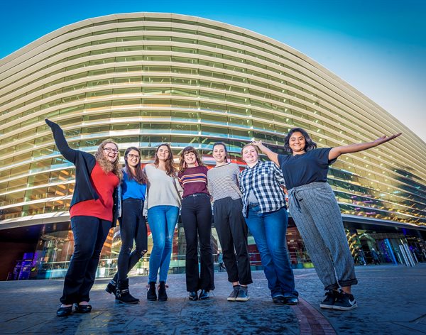 DMU students experience life behind the scenes at Curve