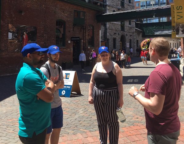 History students learn from Canadian sporting legends on Toronto trip