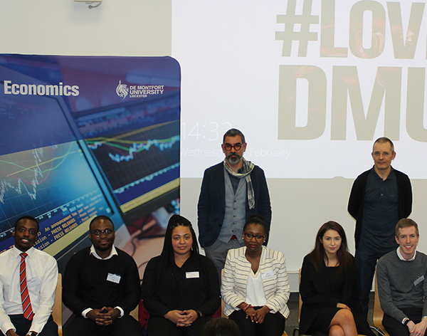 DMU alumni, students and staff talk Economics