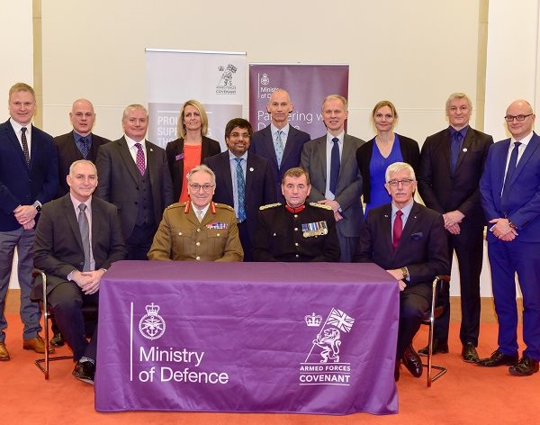 DMU joins East Midlands universities to pledge support for the Armed Forces