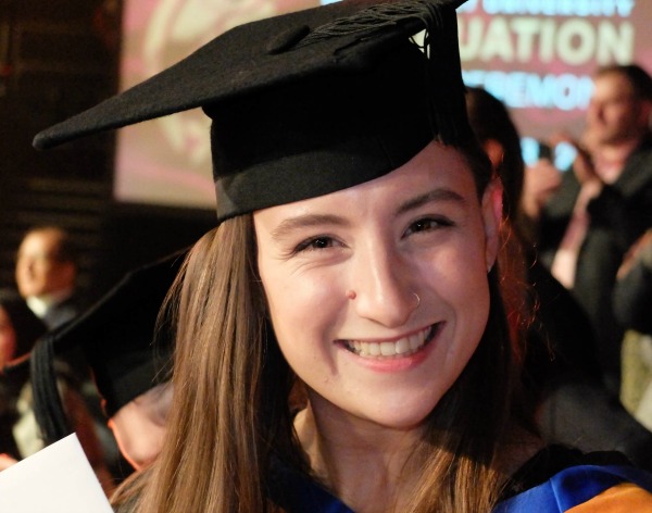 Hold the front page - Holly's making headlines thanks to DMU