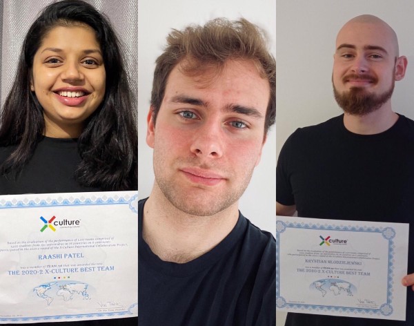 Top-performing trio win big in global business competition