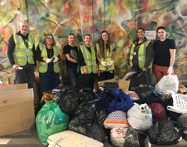 Ukrainian Appeal: Volunteers help sort through huge numbers of ...