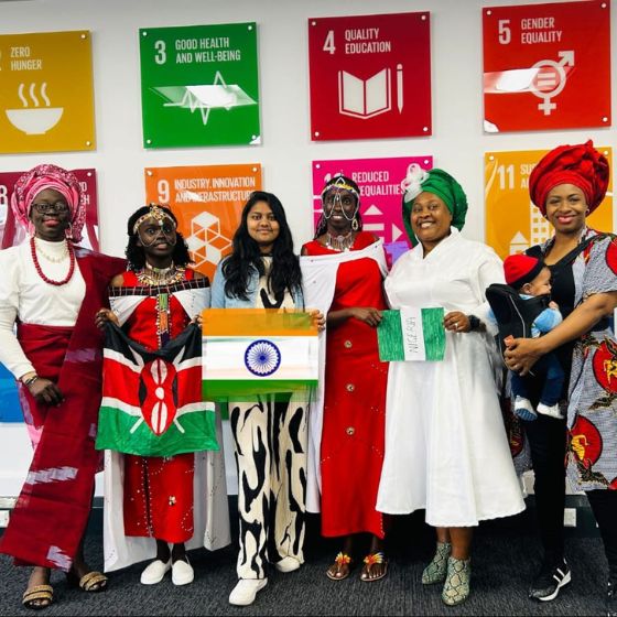 Sustainable goals inspire student's global health anthem