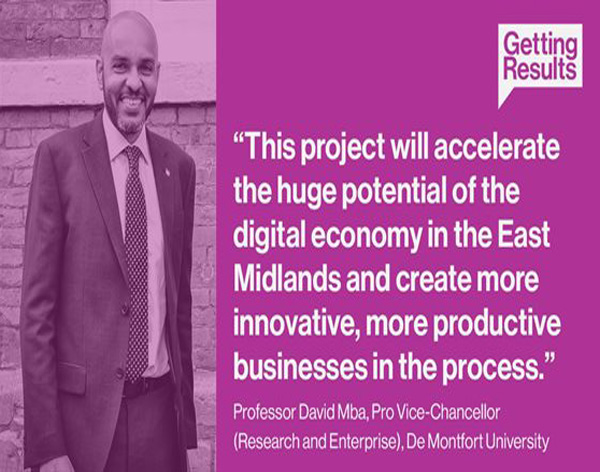 DMU's digital skills partnership highlighted in national campaign