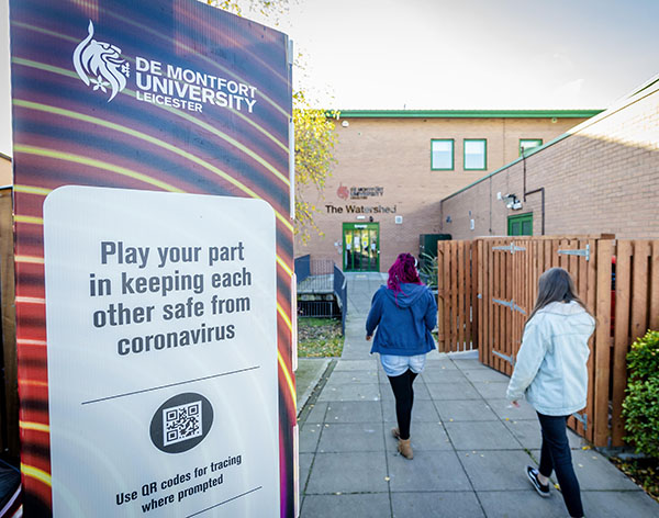 DMU Covid-19 test centre to open until 9 December